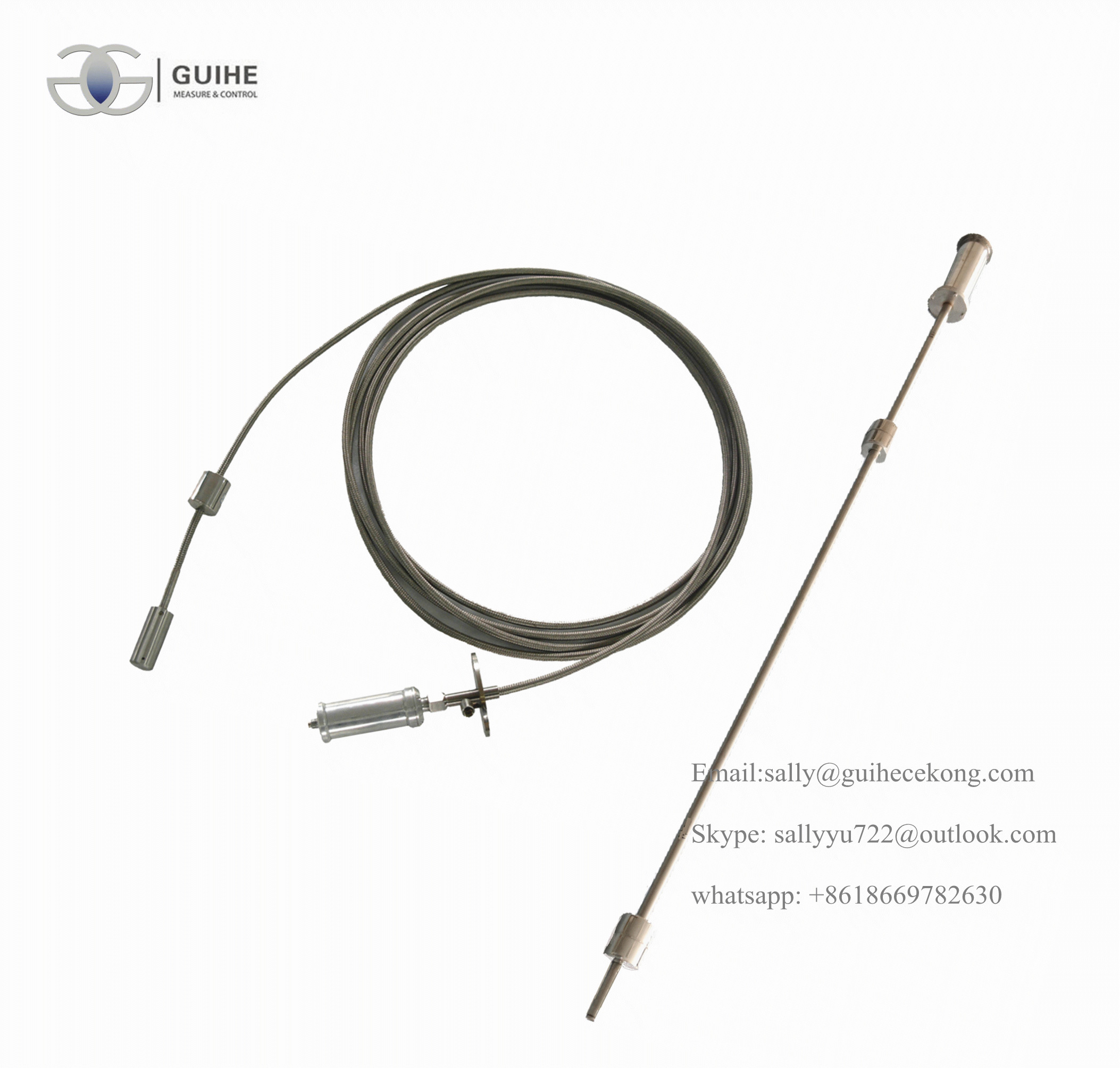 SYW-A1 model magnetostrictive flexible probe Diesel fuel tank gauging system magnetostrictive level sensor  transducers
