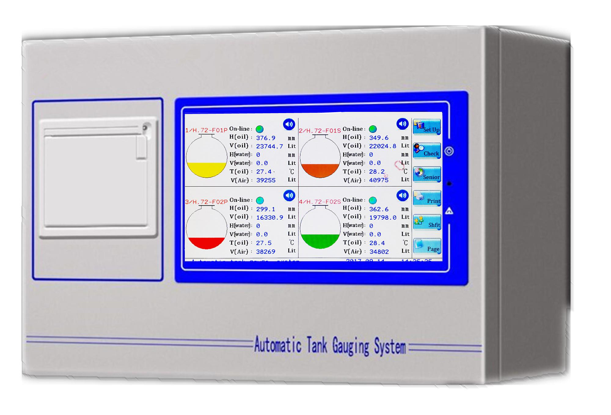 Guihe ATG 600~4000mm automatic tank gauge remote tank  level monitoring system