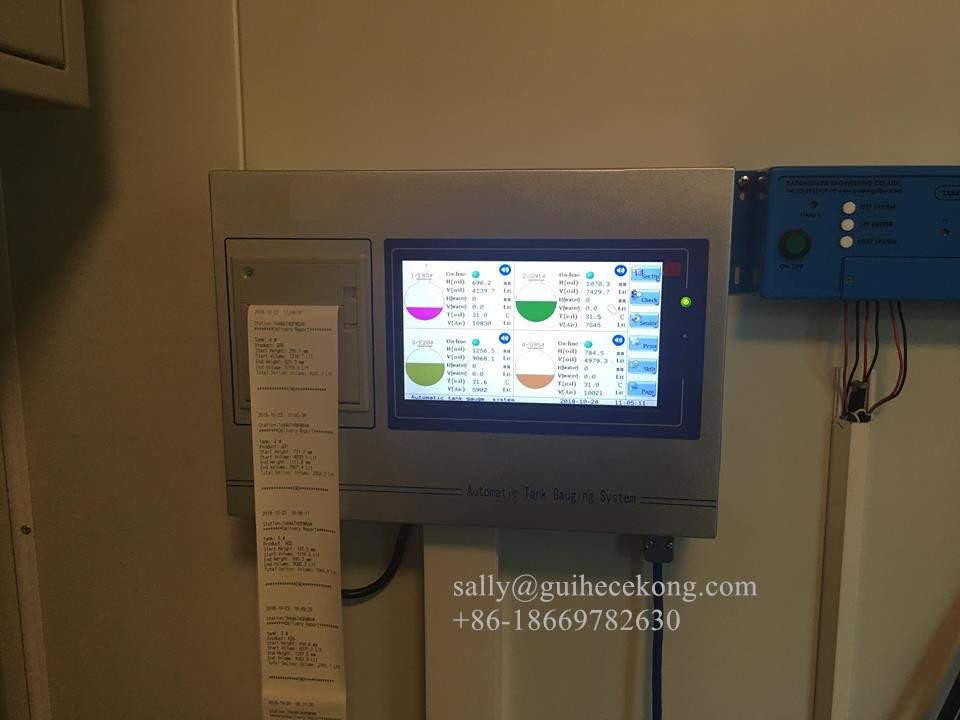 Guihe petrol station underground diesel gasoline tanks fueling system atg /automatic tank gauge /fuel management system