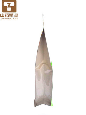 Custom-made production eight side sealing aluminum foil bag with sea cucumber  Frozen seafood bags