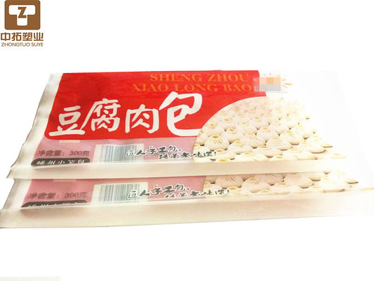 Supermarket frozen pasta packaging accepted customized /Vacuum bag / Frozen Food Bag/Back Sealing Bag