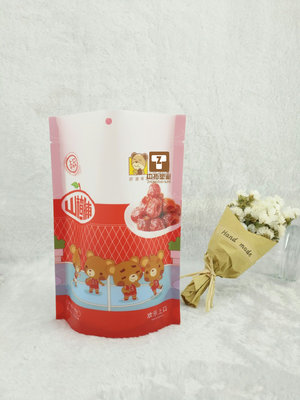China Supplier Top Zip Plastic Bag / Round Bottom Plastic Food Packaging Bag / Stand Up Pouch Bag for snacks ,