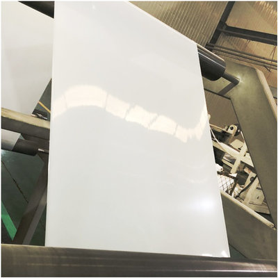 food grade white hips plastic film rolls customized size ps sheet roll for food packaging