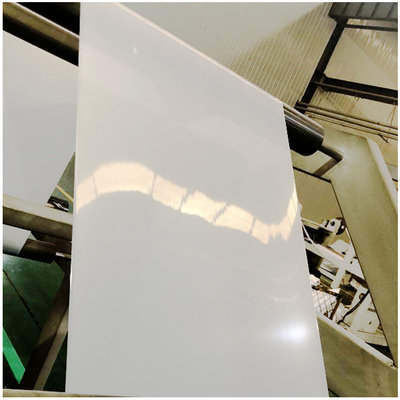 food grade white hips plastic film rolls customized size ps sheet roll for food packaging