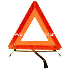 China Reflecting portable traffic sign and LED Reflective warning triangle for car road way safe supplier