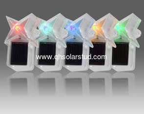 China Competitive Price Constant Or Flash Led Mini Solar Powered Landscape Light With Star Modeling And 5 Colors supplier