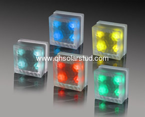 China Square Decor Sidewalk Lights Solar Pavement Light LED Garden Brick Ice Lamps Led Brick Paver With Long Lifetime supplier