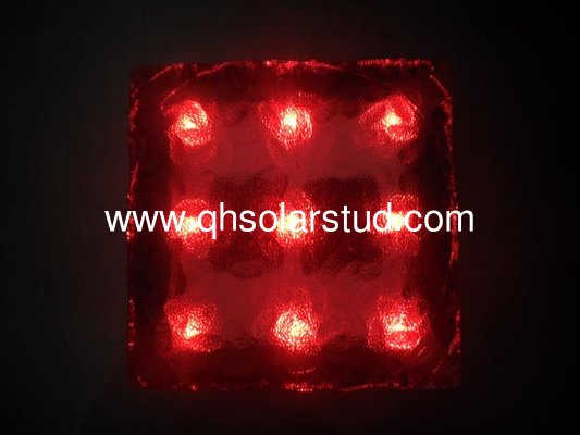 Stone Garden Brick Lamps Outdoor Led Solar Ice Brick Lights With CE&ROHS Certificate And Factory Price supplier