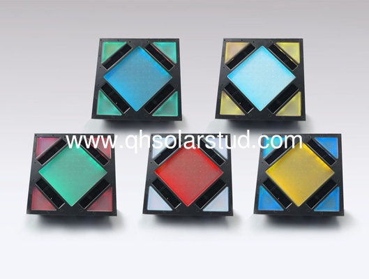Color Changing Solar Stone Paver Brick Landscape Lightings Eco Friendly Solar Stepping Stone Lights With Factory Price supplier
