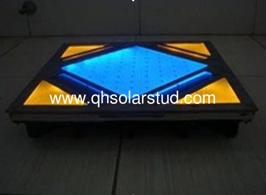 Color Changing Solar Stone Paver Brick Landscape Lightings Eco Friendly Solar Stepping Stone Lights With Factory Price supplier