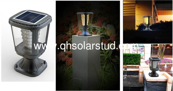 Hot Sale Solar Mosquito Pillar Lamp Garden Lighting Solar Fence Post Cap Light For Garden Decorating supplier