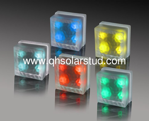 Square Decor Sidewalk Lights Solar Pavement Light LED Garden Brick Ice Lamps Led Brick Paver With Long Lifetime supplier