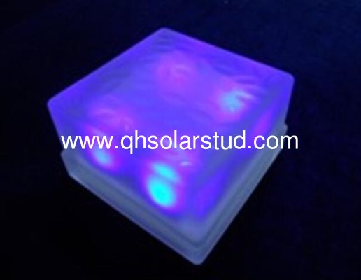 Square Decor Sidewalk Lights Solar Pavement Light LED Garden Brick Ice Lamps Led Brick Paver With Long Lifetime supplier