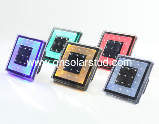Approved IP68 Decor Sidewalk Lights Solar Powered Underground LED Brick Lighting Outdoor LED Solar Garden Lights supplier