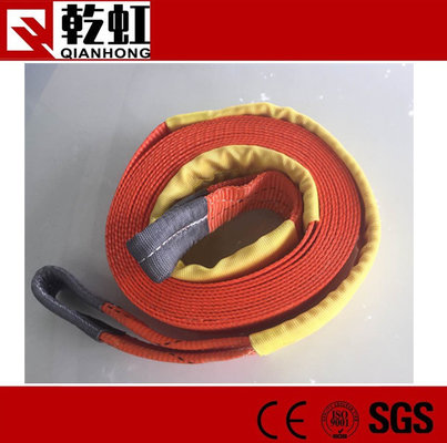 Customized Lower price Polyester Heavy Duty Recovery 75mm 6ton 8meter Tow Strap Snatch Straps towing strap