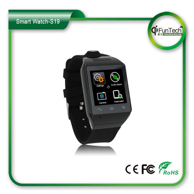 2014 New Arrival 3G Bluetooth Smart Watch Phone S19