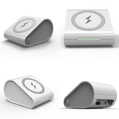 2015 New arrival wireless charger power bank ,fast charge wireless power bank