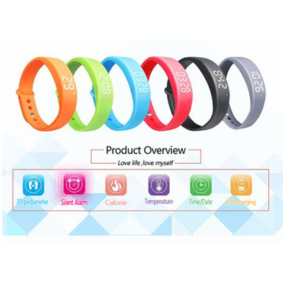 2015 Activity tracker w5 smart bracelet watch monitor bracelet bluetooth pedometer