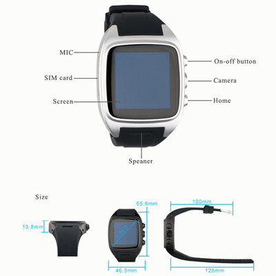 New arrival smart watch android sim, android gps smart watch ,android 4.4 smart watch