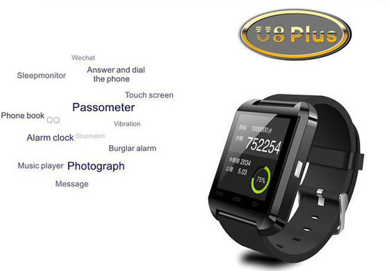 Cheap price of smart watch phone u8 plus smart watch android wear