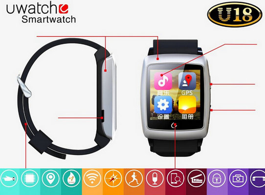 2015 cheap U18 smart watch , smart watch Bluetooth Wearable Electronic Sport Smart watch
