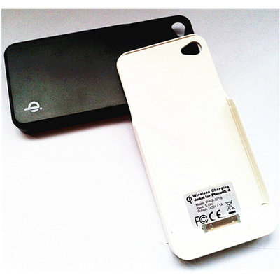 Hot Selling Qi Wireless Charging Receiver Wireless Charger Case for iPhone 4