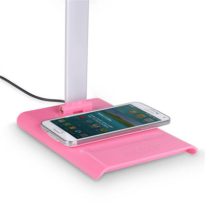 LED Table lamp with wirless charger for Samsung Galaxy s6 , Wireless charging