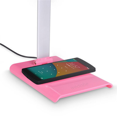 LED Table lamp with wirless charger for Samsung Galaxy s6 , Wireless charging