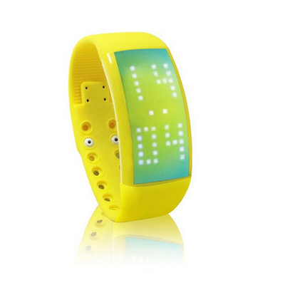 shenzhen supplier silicone rubber bracelet bluetooth programmable bracelet heart rate