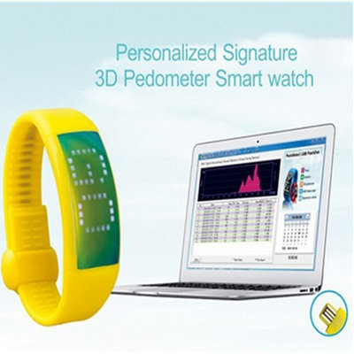 shenzhen supplier silicone rubber bracelet bluetooth programmable bracelet heart rate