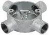 BS 4568 HDG malleable iron boxes angle