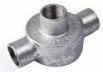 BS Electrical Conduit Galvanized Iron Circular Junction Box For Conduit