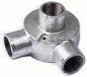 BS4568 pipe fittings metric thread GI electrical conduit box