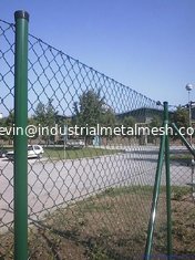 China china Chain Link Wire Mesh Fencing , PVC Coated Chain Link fences ,Plastic Chain Link Fence supplier