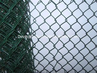 China Hot Dipped Galvanized Chain Link Fence /PVC Coated Chain Link Wire Mesh/Chain Link Fencing-Factory Price supplier