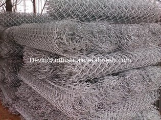 China ASTM standard galvanized chain link fencing china with 3.76mm wire, 610g zinc mass supplier