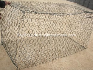 China HDG Gabion box basket cage mesh supplier