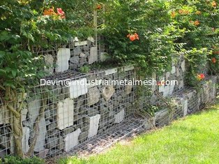 China 2x1x0.5m welded gabion basket / gabion box size supplier