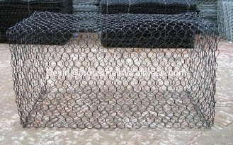 China mesh wire 2.6mm/heavily zinc coated 100-300g/m2/gabion basket 2m x 1m x 1m/gabion box wire fencing/gabion stone cost supplier