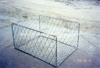 China SGS/ISO901/BV certification hot dipped galvanized stone cage/rock filled gabion basket supplier