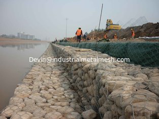 China Direct factory hot dipped galvanized gabion box / welded gabion / gabion baskets supplier
