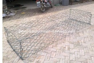 China welded wire gabion baskets and Gabion Mattresses with stone for Hydraulic structures, dams and culverts supplier