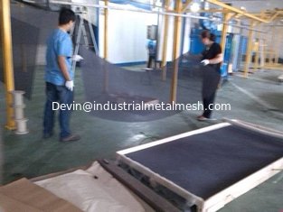 China 12x12 Mesh T304 Stainless .011 36" Wide security window screen mesh supplier