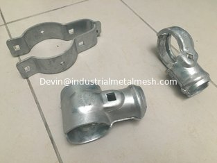 China chain link fence and interclamp fitting supplier