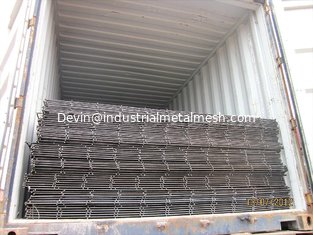 China 500MPa Class L welded ribbed reinforcing mesh for industrial shed slabs supplier
