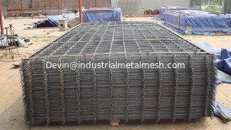 China 100x100mm hole deformed wire welded reinforcing mesh supplier