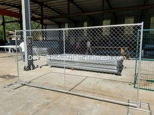China Heavy duty hot dipped galvanized construction site temporary fence supplier