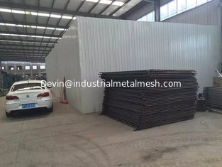 China AS 1725-2010 GALVANIZED STEEL TEMPORARY FENCE PANELS CHAIN LINK FABRIC SECURITY FENCES AND GATES supplier