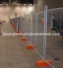 China Cheap Temporary Fencing panels for sale price 2100mm x 2400mm OD 32 x 1.40mm light duty 14 microns zinc supplier