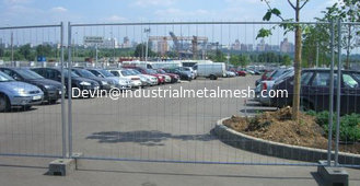 China Cheap hot sale heavily hot-dip galvanized temporary fence with 1200x2400mm supplier
